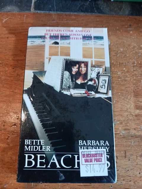 1996 BETTE MIDLER, Barbara Hershey, Beaches VHS Sealed New NIB w/Tag £7 ...