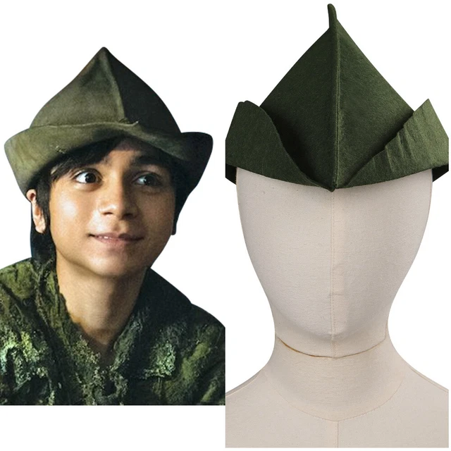 PETER PAN WENDY Peter Pan Cosplay Hat Cap Party Costume Accessories ...