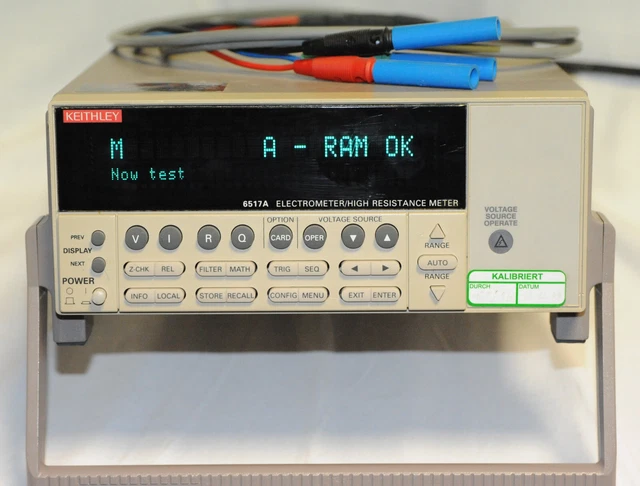 KEITHLEY 6517A ELECTROMETER/HIGH Resistance Meter Elektrometer ...