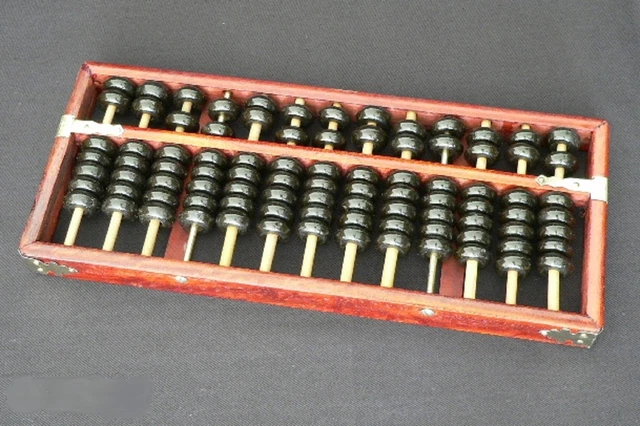 CHINESISCHER ABAKUS, RECHENTAFEL, Rechenbrett, Suan Pan EUR 9,99 - PicClick DE