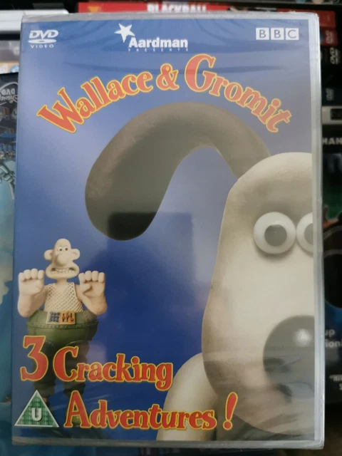 WALLACE AND GROMIT - 3 Cracking Adventures (DVD, 2005) new and sealed £ ...