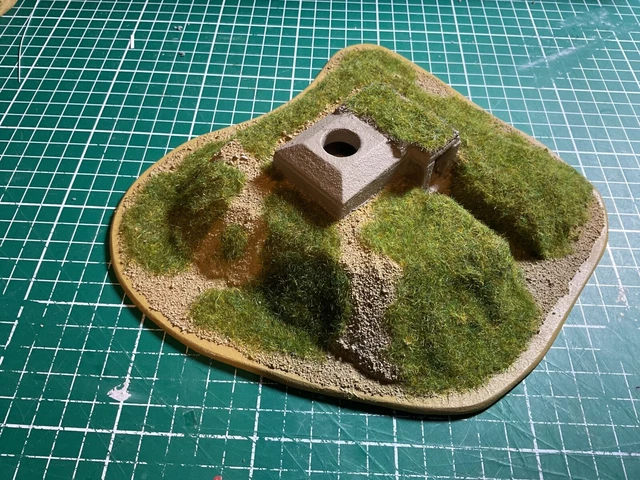 20MM WW2 GERMAN ‘Tobruk” Machine Gun Bunker For Normandy Wargaming ...