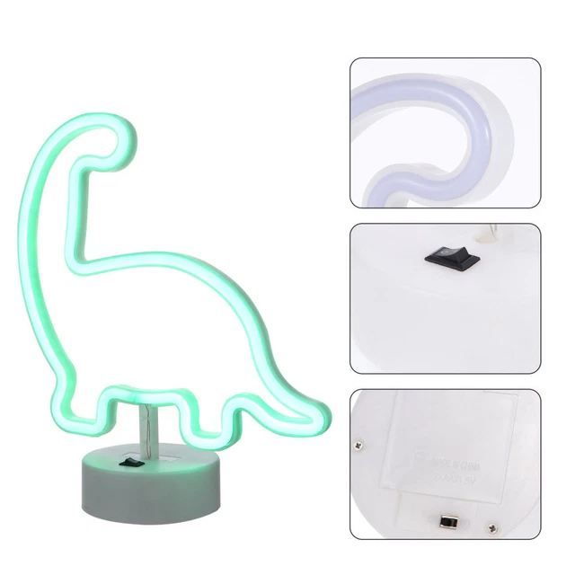 TABLETOP NEON LAMP Cat Back Panel Light Decor Home Decoration £17.75 ...
