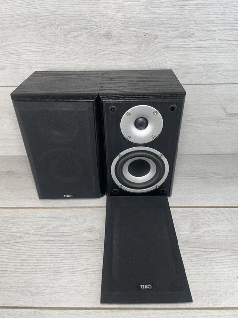 TIBO EDGE MINI nero compatto libreria desktop altoparlanti HiFi EUR 70 ...