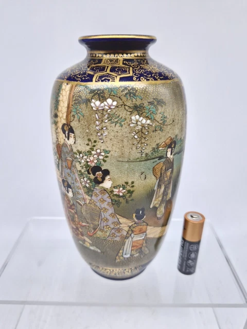 STUNNING ANTIQUE MEIJI Period Japanese Signed Satsuma 6 STUNNING ANTIQUE MEIJI Period Japanese Signed Satsuma 6