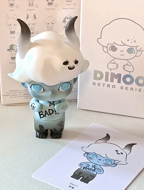 POP MART DIMOO Retro Series Blind Box Confirmed Figure- Devil $26.41 ...