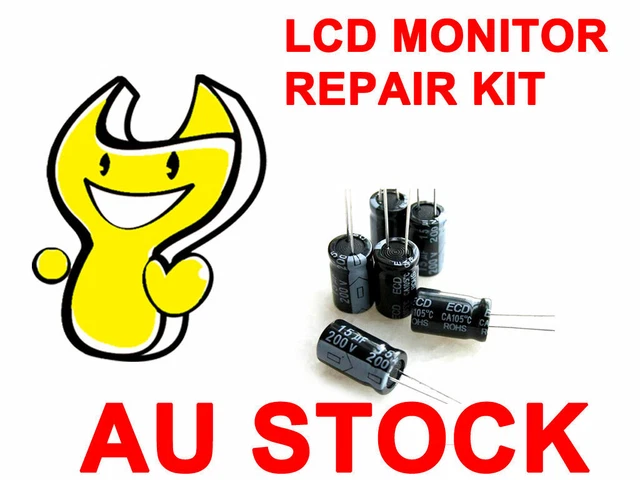 LCD MONITOR CAPACITOR Repair Kit for SAMSUNG 206BW with Solder desolder ...