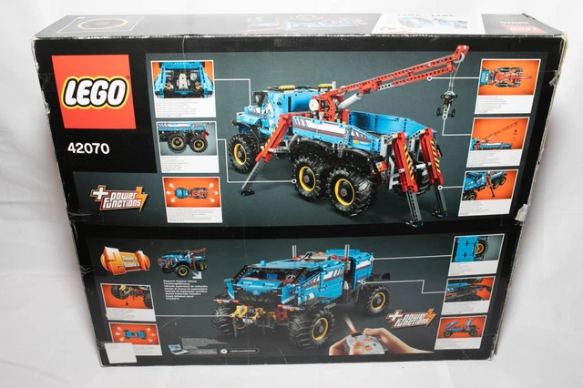 LEGO 42070 TECHNIC 6x6 All Terrain Tow Truck – Used Complete – Box Good ...