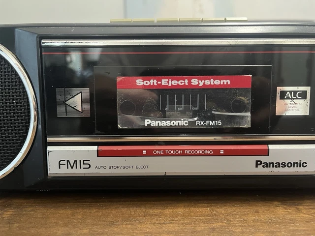 VINTAGE 1980’S PANASONIC RX-FM15 Cassette AM/FM Boom Box Radio. Tested ...