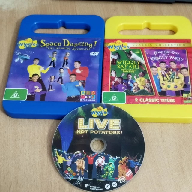THE WIGGLES BUNDLE x3 Dvds Space Dancing & Others 1 No Case Original ...