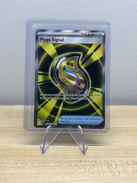 POKEMON TCG MEGA Evolution Mega Signal Full Art Ultra Rare 171/132 $0. ...