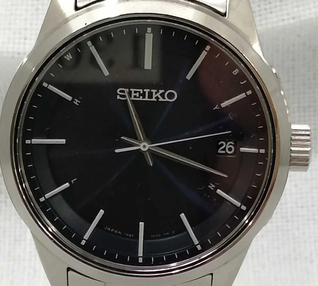 SEIKO 7B24-OBJD SOLAR Radio Wave Watch £157.06 - PicClick UK