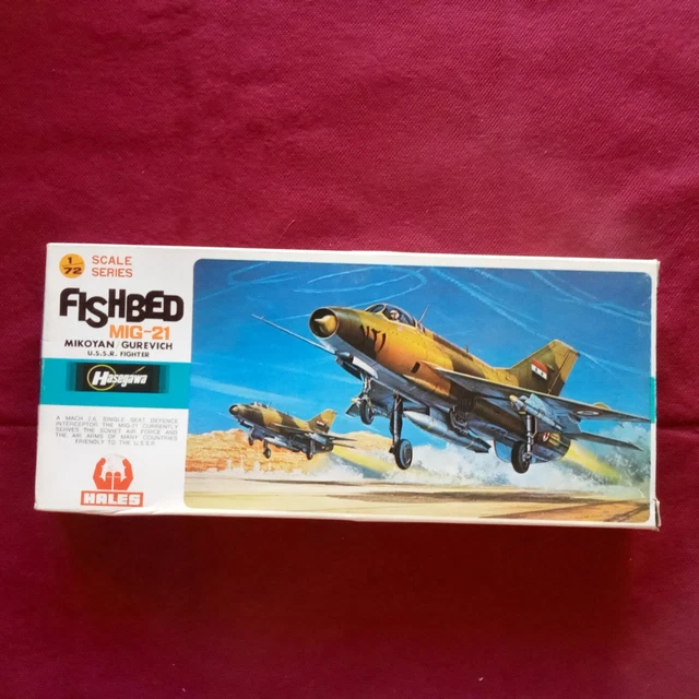 MIKOYAN GUREVICH MIG-21 Fishbed - SCALA 1/72 Hasegawa JS-012 EUR 12,00 ...