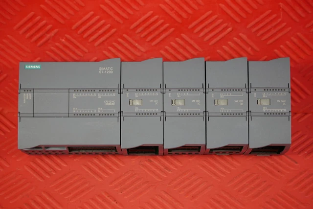 SIEMENS 6ES7214-1AG31-0XB0 SIMATIC S7-1200 CPU 1214C + 4 Module TOP ...