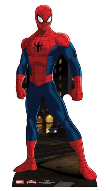 SPIDER-MAN LIFESIZE CARDBOARD CUTOUT Standee Standup Ultimate Amazing ...