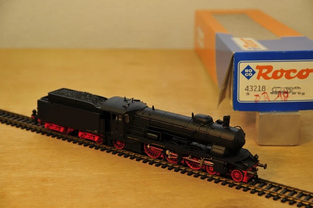 ROCO 43218 H0 HO 1:87 DR BR18 Dampflokomotive Tenderlok analog, „neu ...