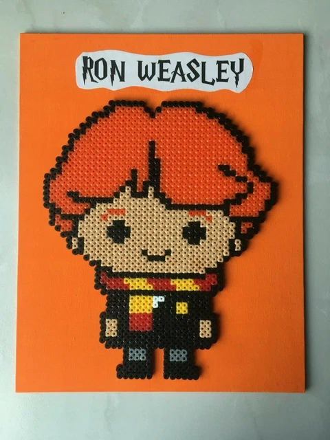 PIXEL ART / Perles A Repasser Tableau De Ron Weasley 2 EUR 12,00 ...