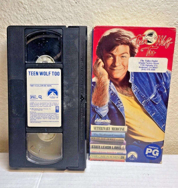 TEEN WOLF TOO VHS Video Cassette Tape Jason Bateman 1988 Paramount £5. ...