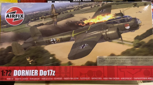 AIRFIX DORNIER DO 17z WWII German Military Aircraft Model Kit A05010A Scale 1:72 £30.75 ...