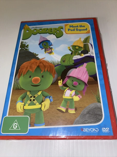 DOOZERS JIM HENSON'S MEET THE POD SQUAD DVD Region 4 PAL $12.00 ...