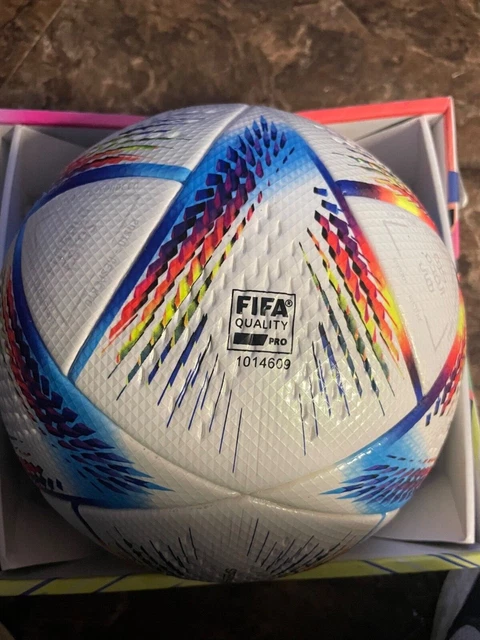 ADIDAS FIFA WORLD Cup Qatar 2022 Al Rihla Pro Game Soccer Ball - Size 5 ...