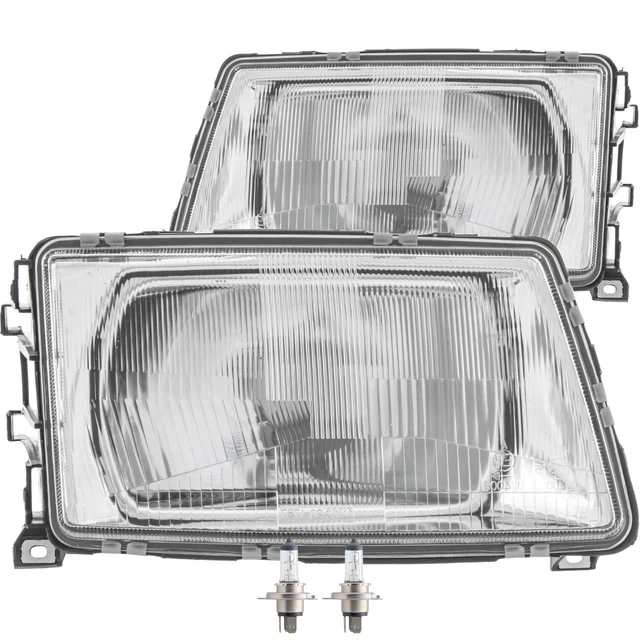 PHARE AVANT SET pour Audi 100 C3 Type 44 Année Fab. 82-91 Incl. Philips ...