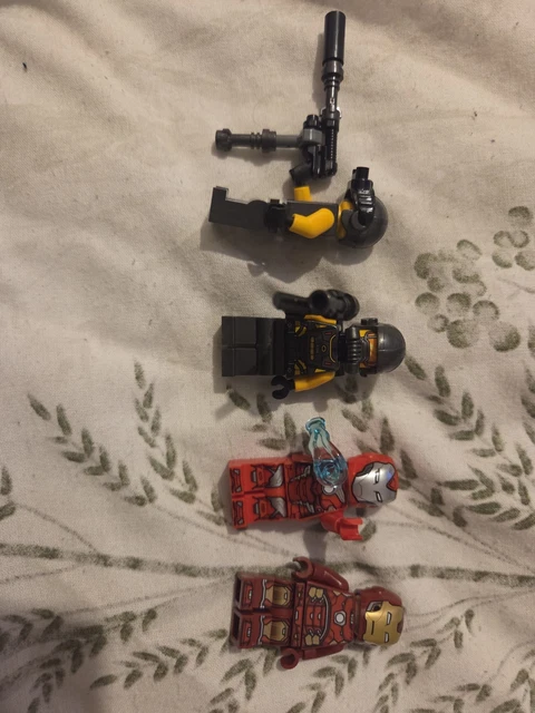 LEGO SUPER HEROES: Iron Man Hulkbuster (76164) & Captain America (76168 ...