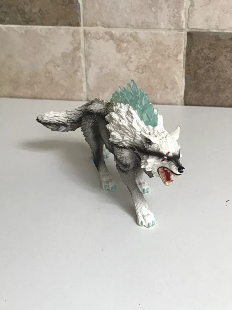 SCHLEICH ELDRADOR SNOW ice Wolf Eldrador Creatures Action Figure wild ...