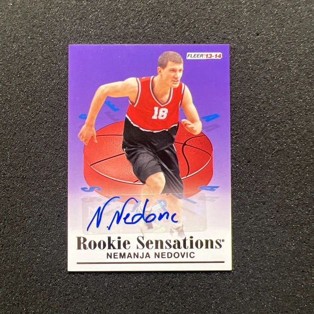 2013-14 FLEER RETRO NEMANJA NEDOVIC #RS-22 Rookie Sensations AUTO ...