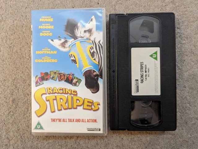 RACING STRIPES VHS Video PAL £3.99 - PicClick UK