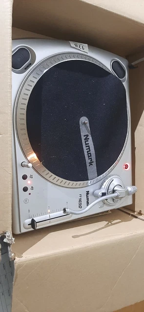 1X NUMARK TT1650 Direct Drive DJ Turntable w/ box. (178CC) £99.99 ...