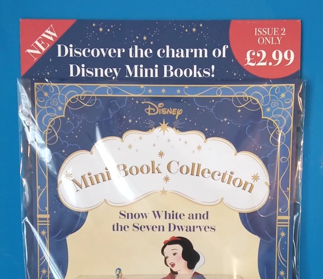 DISNEY SNOW WHITE Mini Book Collection Issue 2 Hachette Partworks inc ...