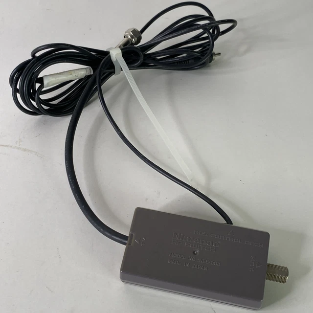NINTENDO NES RF AV Cable adapter Switch SNES NES-003 Official OEM ...
