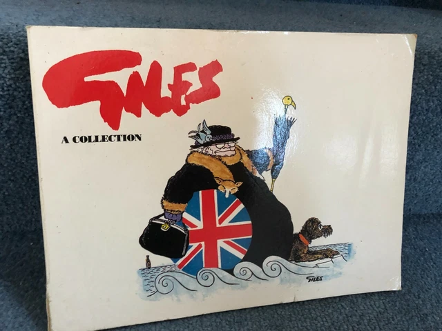 ORIGINAL GILES ANNUAL 46th Cartoon 1992 Forty-sixth Series Book, fair ...