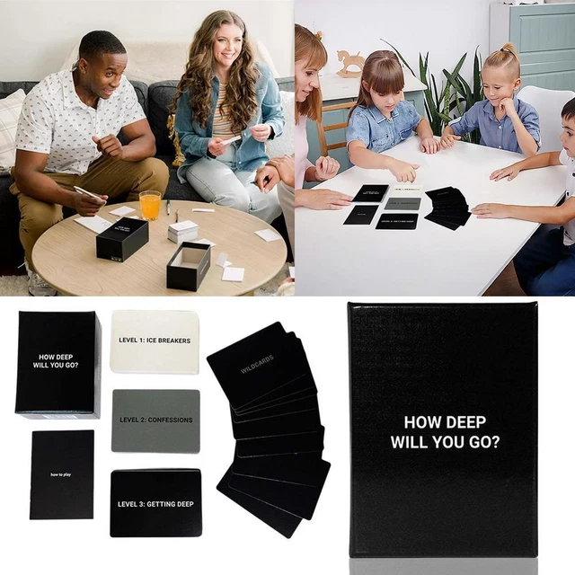 HOW DEEP WILL You Go? Board Games for Adults Deepen Connection Fun for ...