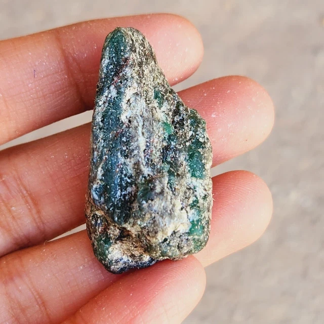 76.55 CT CERTIFIED Natural Zambian Emerald Raw Rough Loose Rough ...