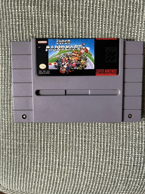 VINTAGE GAME-SUPER MARIO Kart (Super Nintendo SNES, 1992) TESTED! $31. ...
