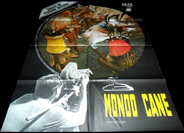 1962 MONDO CANE ORIGINAL SPAIN POSTER Shockumentary Bizarre DOC Paolo ...
