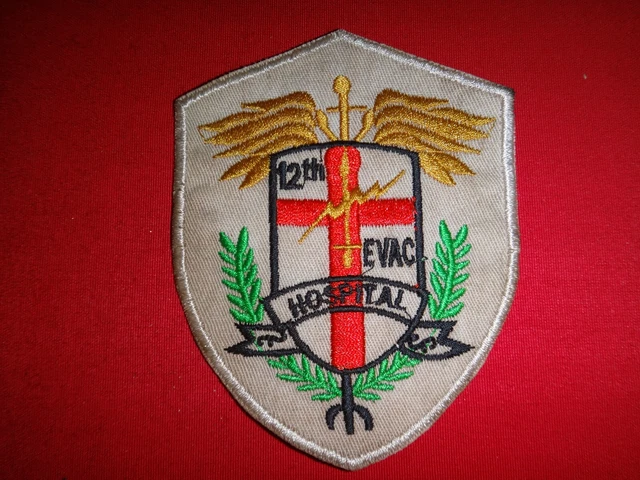 VIETNAM WAR US Army 12th Medical Evacuation Hospital Patch £10.24 ...