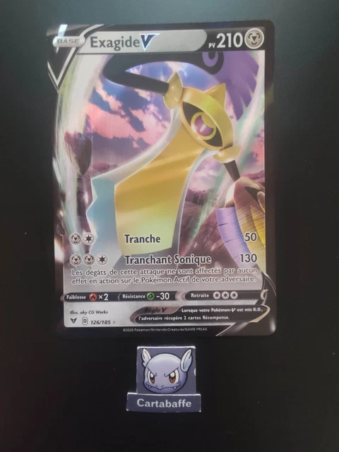 CARTE POKÉMON EXAGIDE V 126/185 EB4 Voltage Eclatant EUR 4,85 - PicClick FR