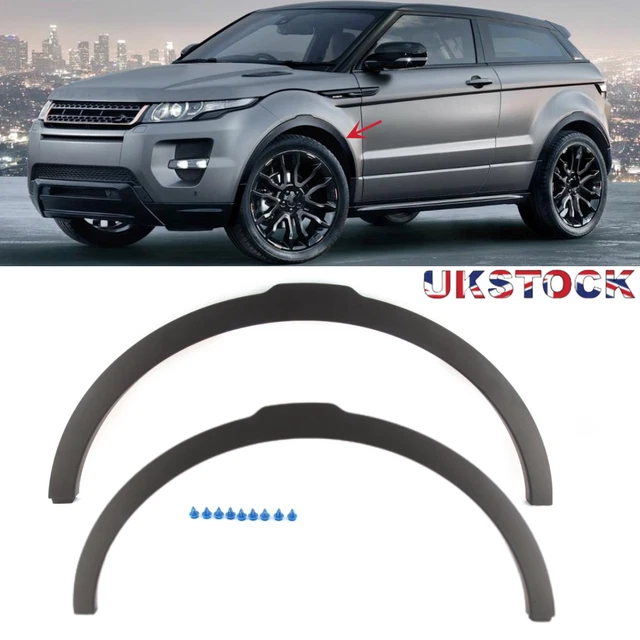 PAIR FRONT WHEEL Fender Arch Trim For Land Range Rover Evoque L538 2012 ...