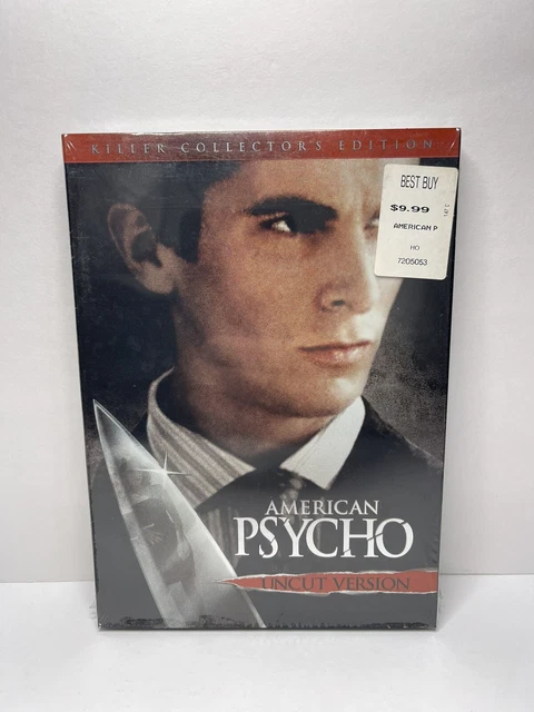 AMERICAN PSYCHO (UNCUT Version, Killer Collector's Edition) - DVD NEW ...