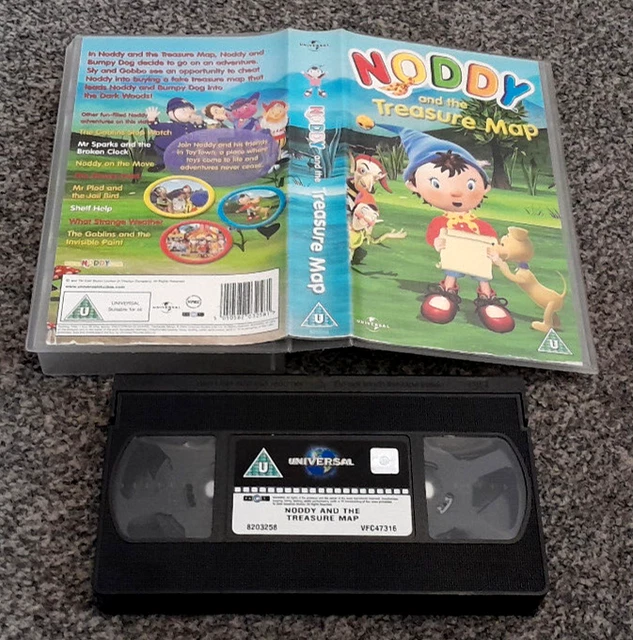 NODDY AND THE Treasure Map Big Ears Bumpy Dog Pal Vhs Video Kids ...
