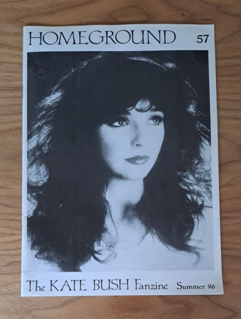 KATE BUSH (SUMMER 1996) 'Homeground' Magazine / Fanzine, No. 57. EUR 5 ...