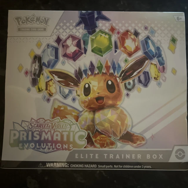 POKÉMON TCG: PRISMATIC Evolutions Elite Trainer Box ETB - Brand New ...