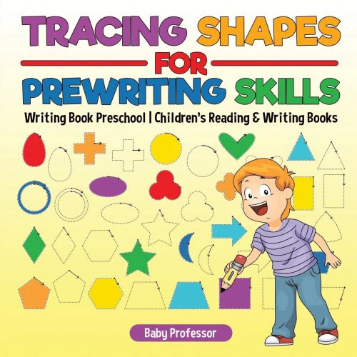 TRACING SHAPES FOR Prewriting Skills: Writing Book Preschool - Children ...