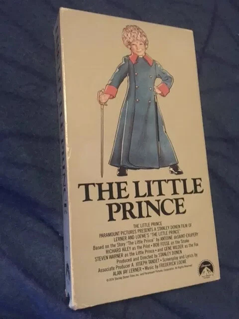 THE LITTLE PRINCE (1974) VHS movie Richard Kiley Gene Wilder Bob Fosse ...