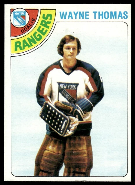 1978-79 TOPPS HOCKEY Card Wayne Thomas New York Rangers #166 EUR 3,31 ...