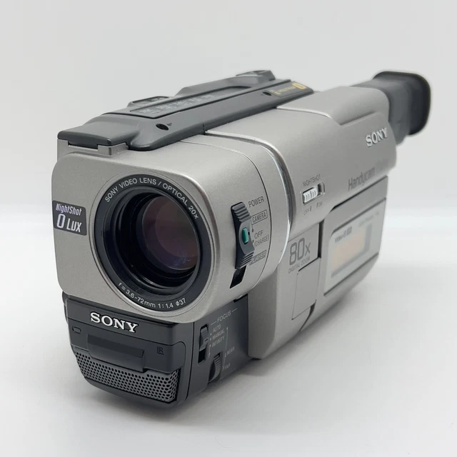 SONY HANDYCAM CCD-TRV48E 80x Zoom Video8 XR Camera Camcorder, Charger ...
