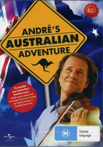 ANDRE RIEU ANDRE'S Australian Adventure DVD New & Sealed PAL ALL ...